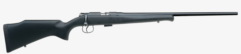 Cz 452 Silhouette - Cz 455 Threaded Barrel - Free Transparent PNG ...