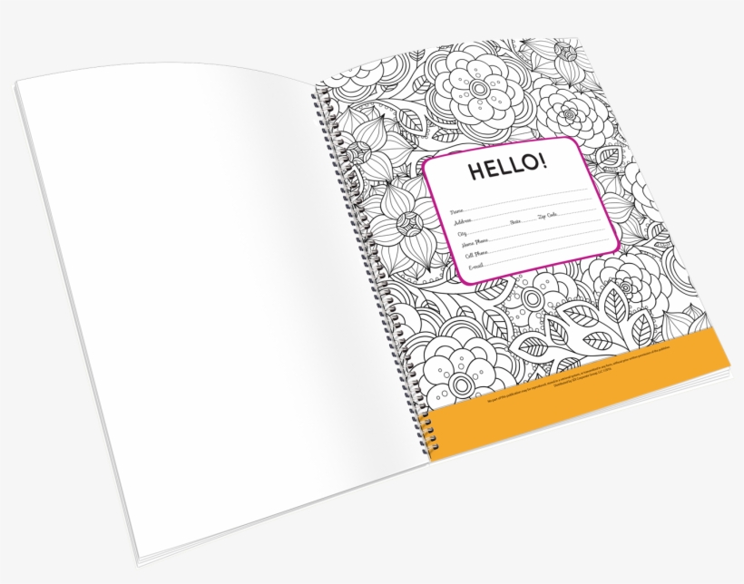 Color Your Day Book - Book - Free Transparent PNG Download - PNGkey
