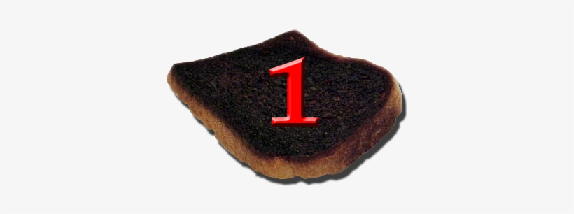 1 Burnt Toast - Burnt Toast - Free Transparent PNG Download - PNGkey