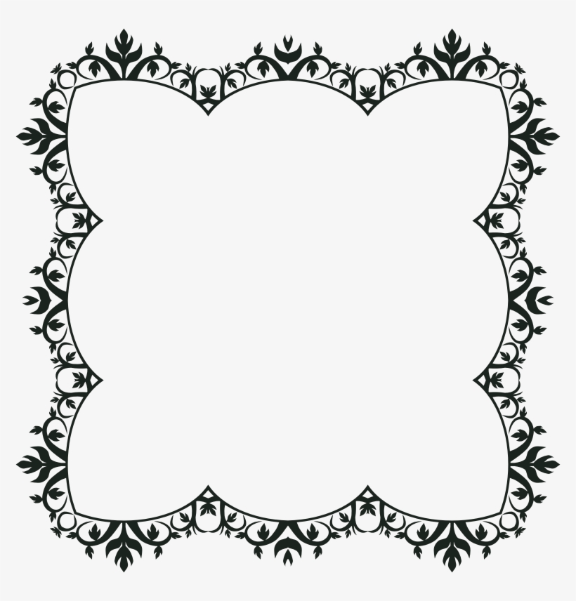 Ornament Border Png Download - Ornament Frame - Free Transparent PNG ...