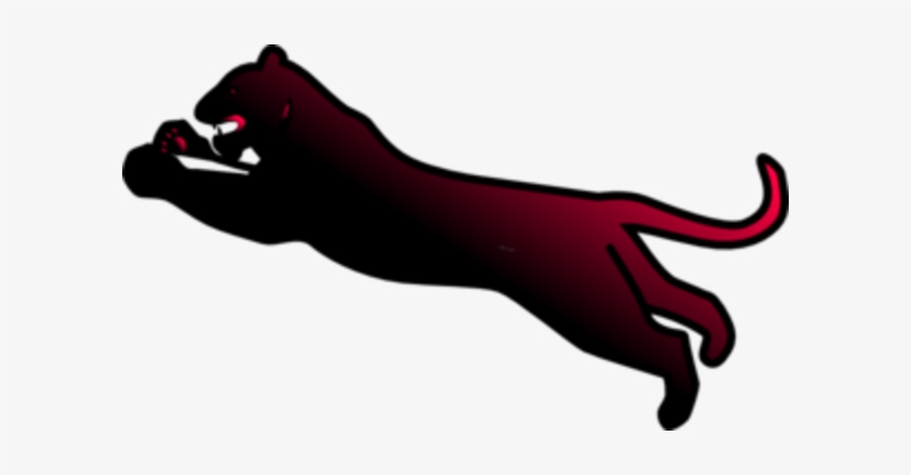 Red Clipart Panther - Red Panther Clipart - Free Transparent PNG ...