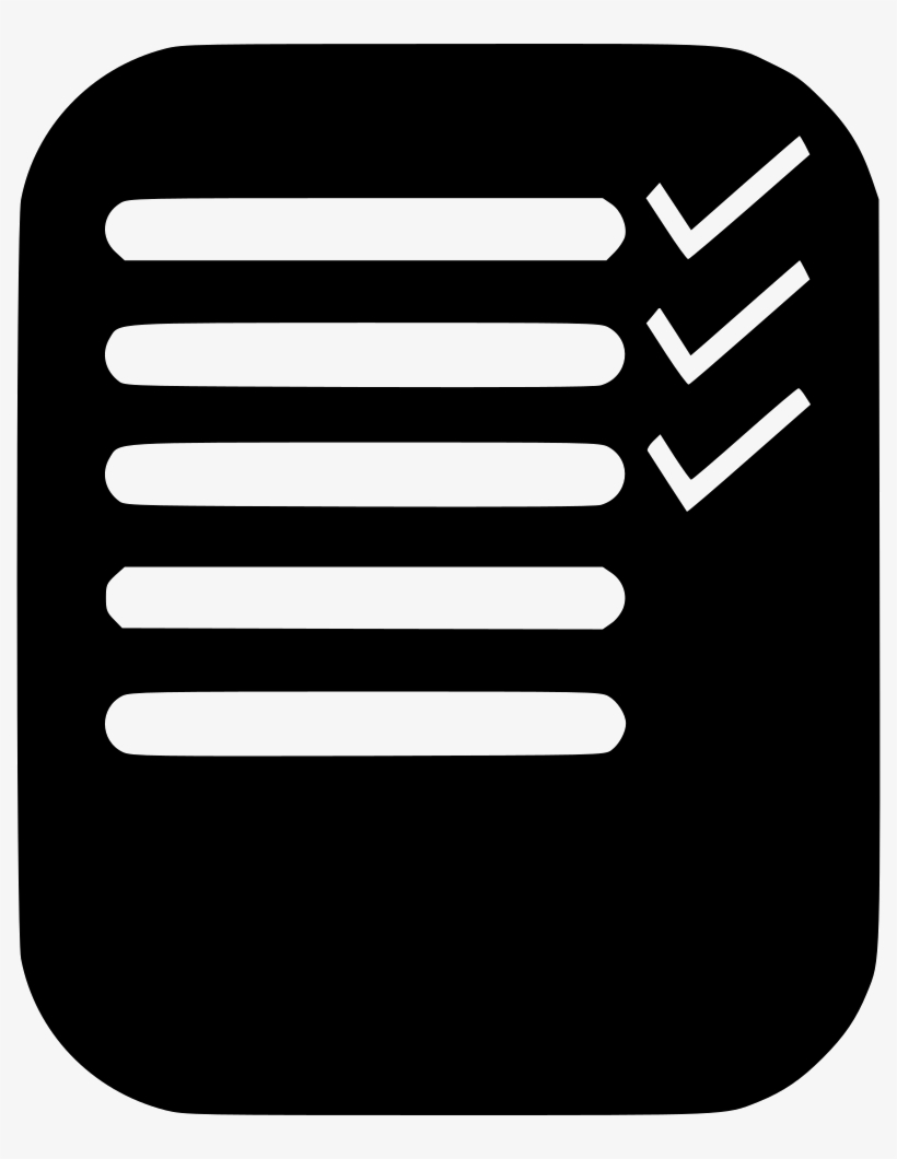Checklist - Icon - Free Transparent PNG Download - PNGkey