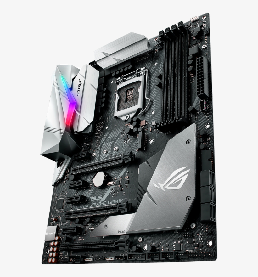 Rog Strix Z370-e Intel Z370 Ddr4 Atx Motherboard - Asus Rog Strix Z370 ...
