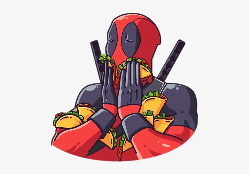 Deadpool And Tacos - Free Transparent PNG Download - PNGkey