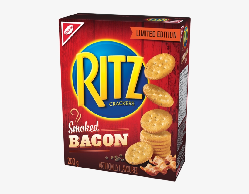 Ritz Smoked Bacon 200g - Ritz Original - Free Transparent PNG Download ...
