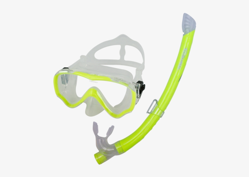 Scubamax Kids Dive Mask Semi-dry Snorkel Set - Scuba Max Mk-253 Dolphin Mask... - Free ...