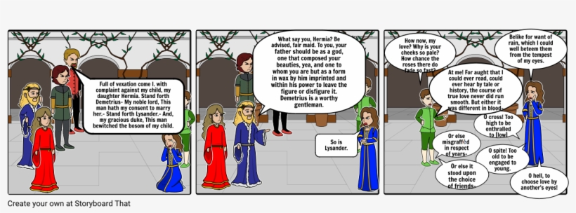 A Midsummer Night S Dream - Cartoon - Free Transparent PNG Download ...