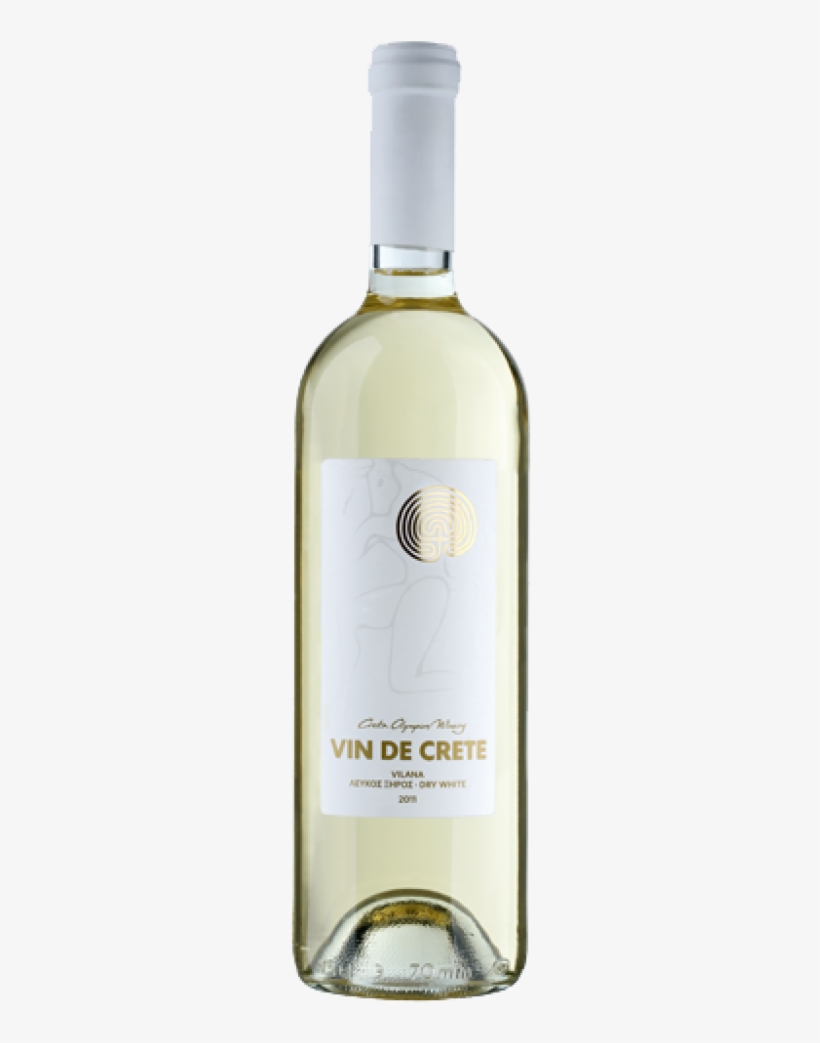Creta Olympias Vin De Crete White - White Wine Bottle Png - Free ...