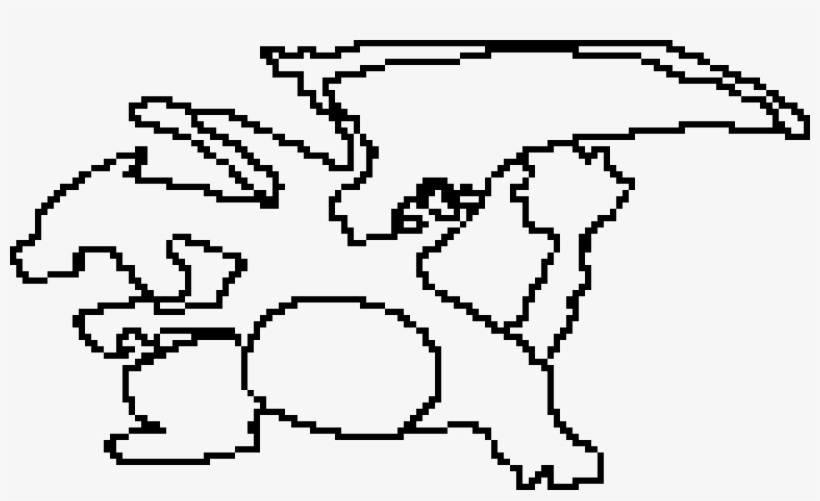 Pixilart-local - Pokemon Outline - Free Transparent PNG Download - PNGkey