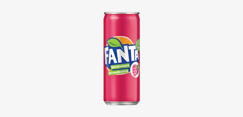 Fanta Strawberry - Soft Drink - Free Transparent PNG Download - PNGkey