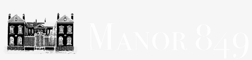 Manor 849 Logo White - Logo - Free Transparent PNG Download - PNGkey