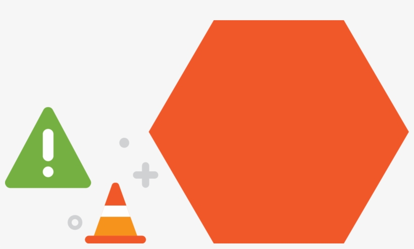 Frauds & Scams Stop Sign & Cone Graphic Trimmed - Fraud - Free ...