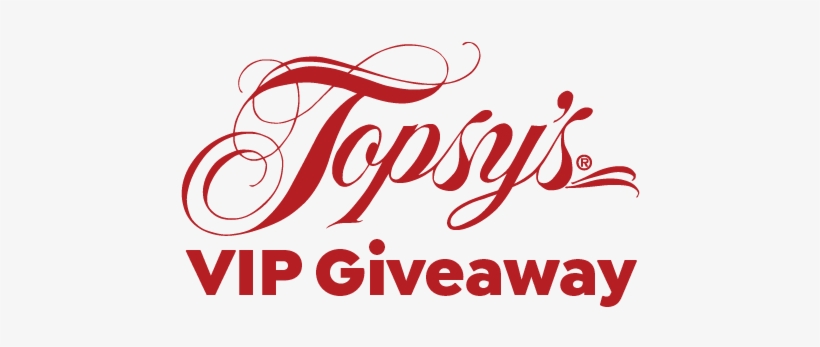 Topsy's Popcorn Giveaway - Topsy's Popcorn Logo Png - Free Transparent ...