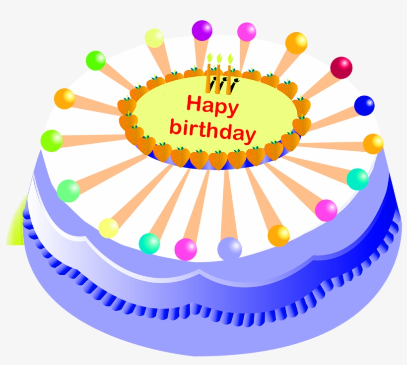 Happy Birthday Png Cake - Birthday Card Reminder Register With Names ...