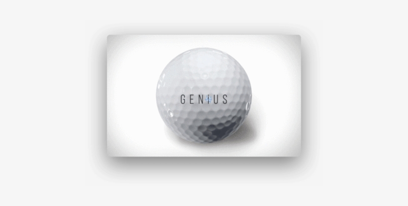 Genius Golf Ball - Golf - Free Transparent PNG Download - PNGkey