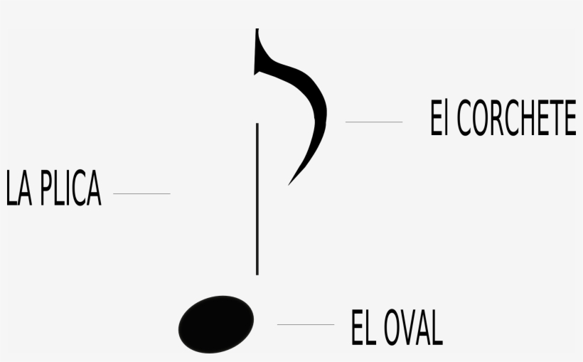 Musical Note Parts - Musical Note - Free Transparent PNG Download - PNGkey