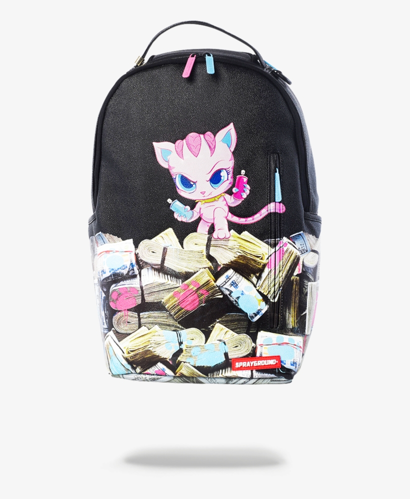 Sprayground Kitten Money Stacks Backpack - Sprayground Kitten Money ...