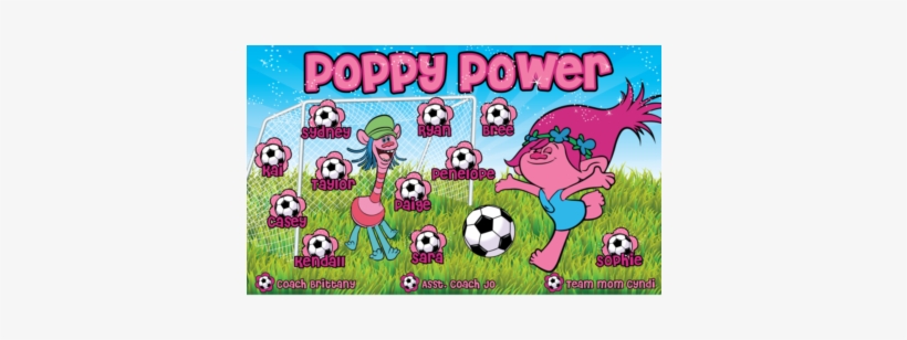 3'x5′ Vinyl Banner Poppy Power - Vinyl Banners - Free Transparent PNG ...