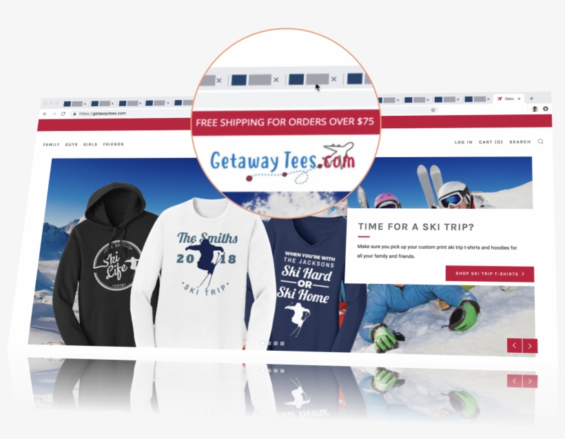 If We Create A Free Shipping Offer On Our Website, - Graphic Design ...