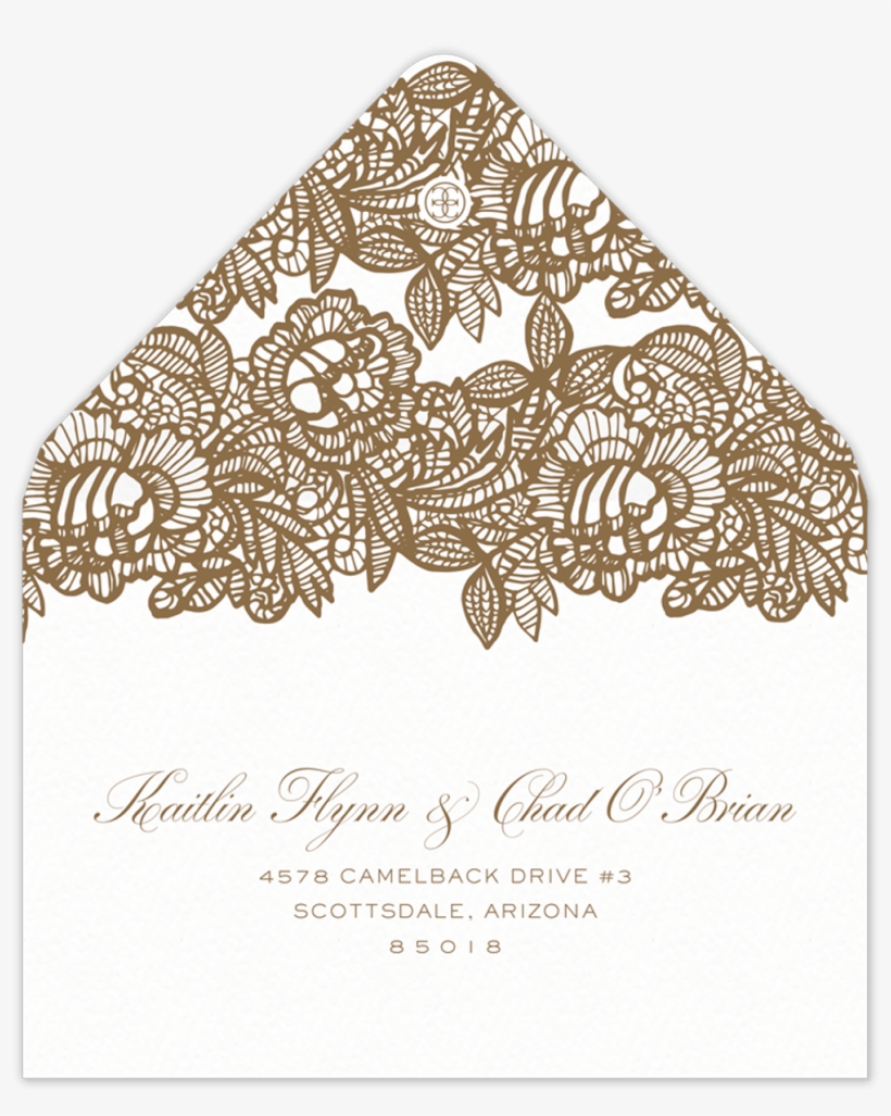 Lace Reply Envelope - Motif - Free Transparent PNG Download - PNGkey