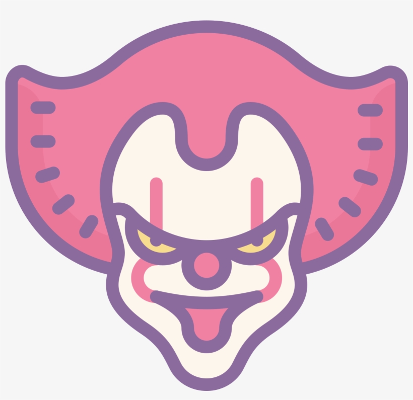 Scary Clown Icon - Clown - Free Transparent PNG Download - PNGkey
