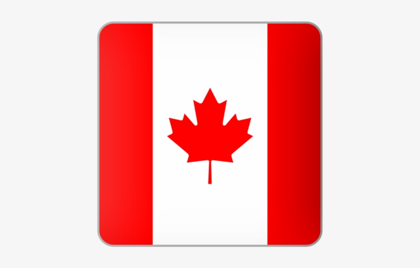 Illustration Of Flag Of Canada - Canada Flag Square - Free Transparent ...
