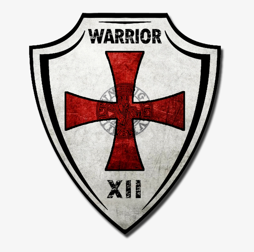 Templar Shield Outline Png - Templar Crest - Free Transparent PNG ...