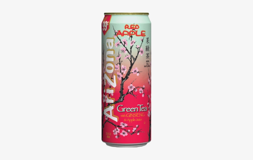 Arizona Red Apple Green Tea - Apple Arizona Tea - Free Transparent PNG ...