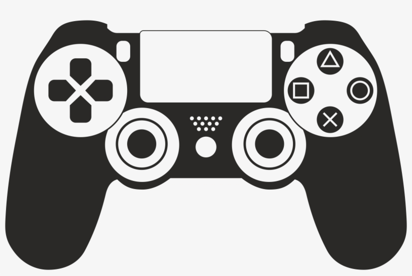 Ps4 Controller Vector - Ps4 Controller Icon Vector - Free Transparent ...