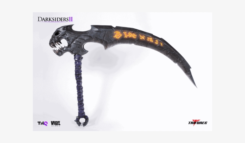 Triforce Soul Reaper Scythe Darksiders 2 Full Scale - Free Transparent ...