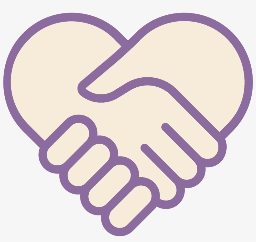 Handshake Heart Icon - Hand Shake Icon - Free Transparent PNG Download ...
