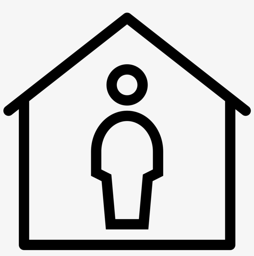 Person At Home Icon - Home Automation Icon - Free Transparent PNG ...