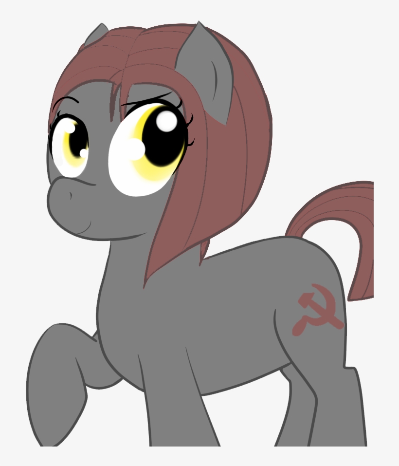 Communism, Female, Hammer And Sickle, Happy, Looking - Cartoon - Free ...