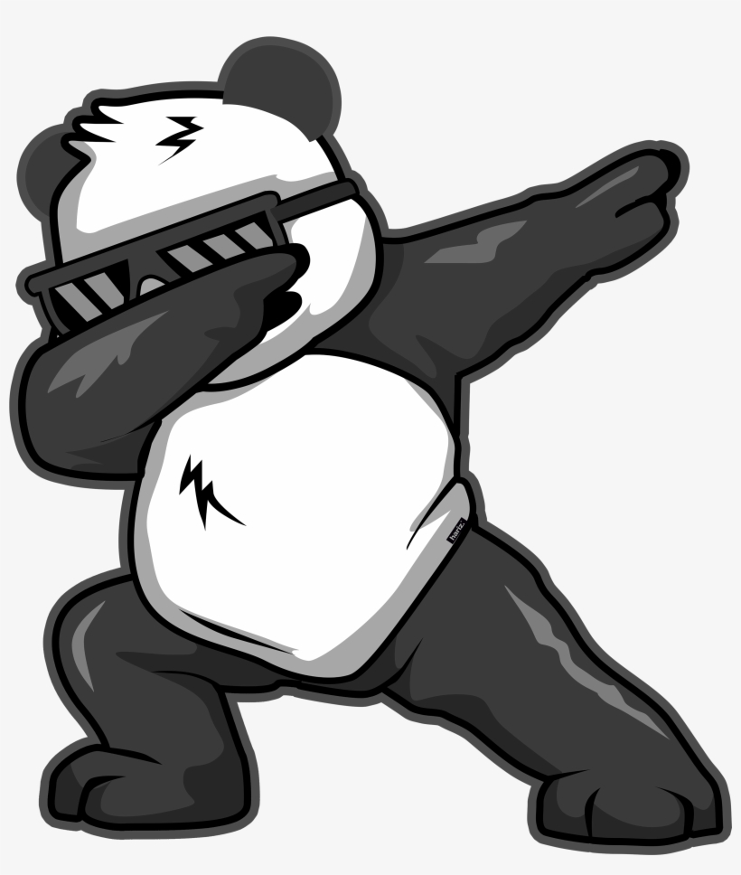 Panda Dab Png - Dance - Free Transparent PNG Download - PNGkey