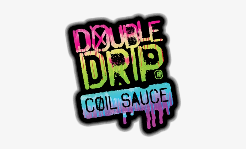 Double Drip - Double Drip Coil Sauce Logo - Free Transparent PNG ...