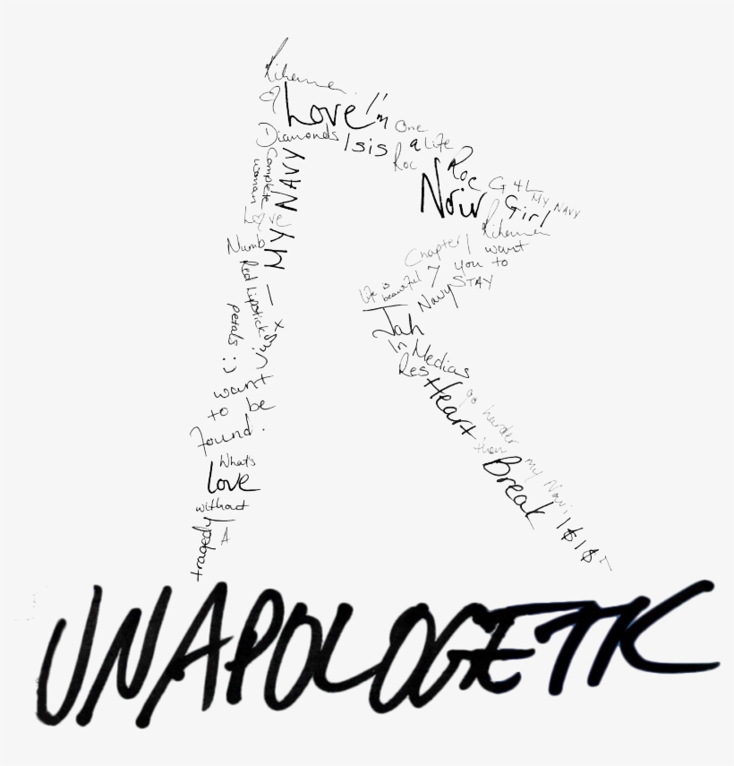Rihanna Unapologetic Logo - Unapologetic Logo - Free Transparent PNG ...