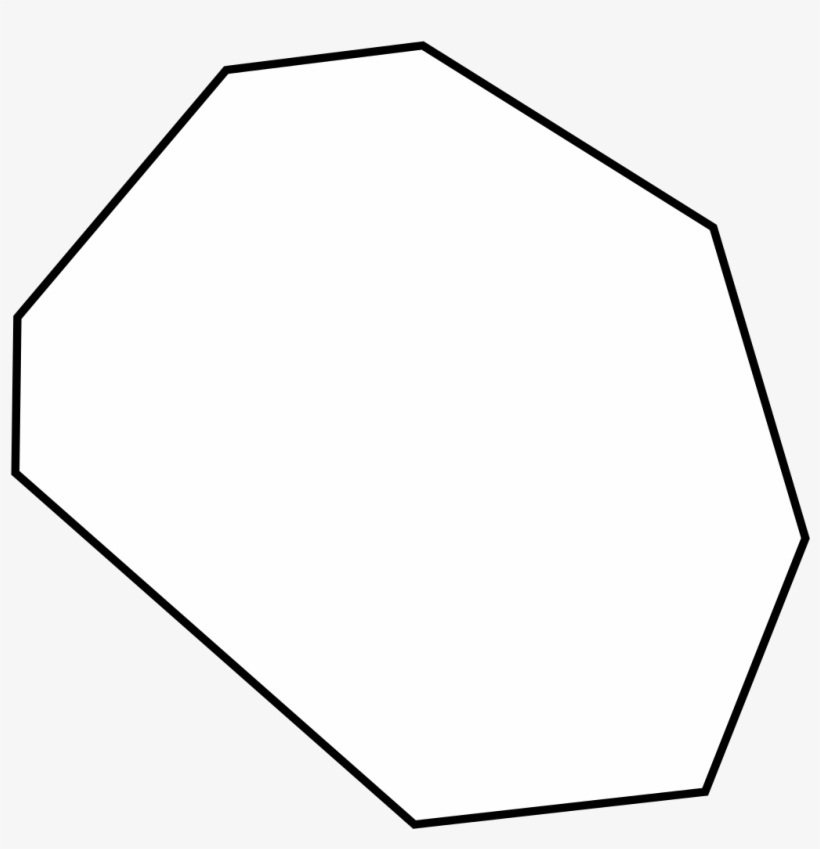 File - Irregular Octagon - Svg - Heptagono Irregular - Free Transparent ...