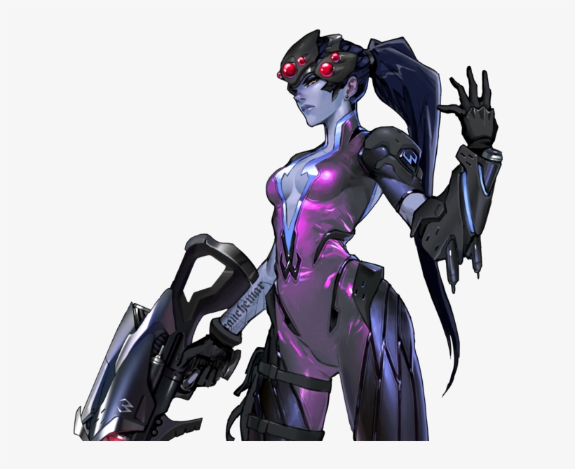Overwatch Widowmaker Artwork - Free Transparent PNG Download - PNGkey