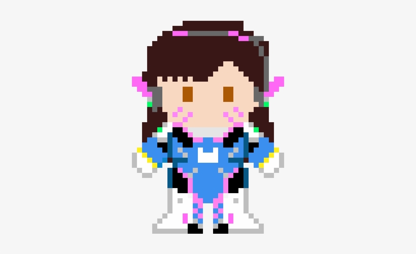 D Va Icon - D Va Pixel - Free Transparent PNG Download - PNGkey