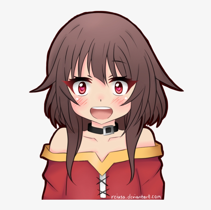 View Megumin By Reiusa-d9vpco2 , - Cartoon - Free Transparent PNG ...