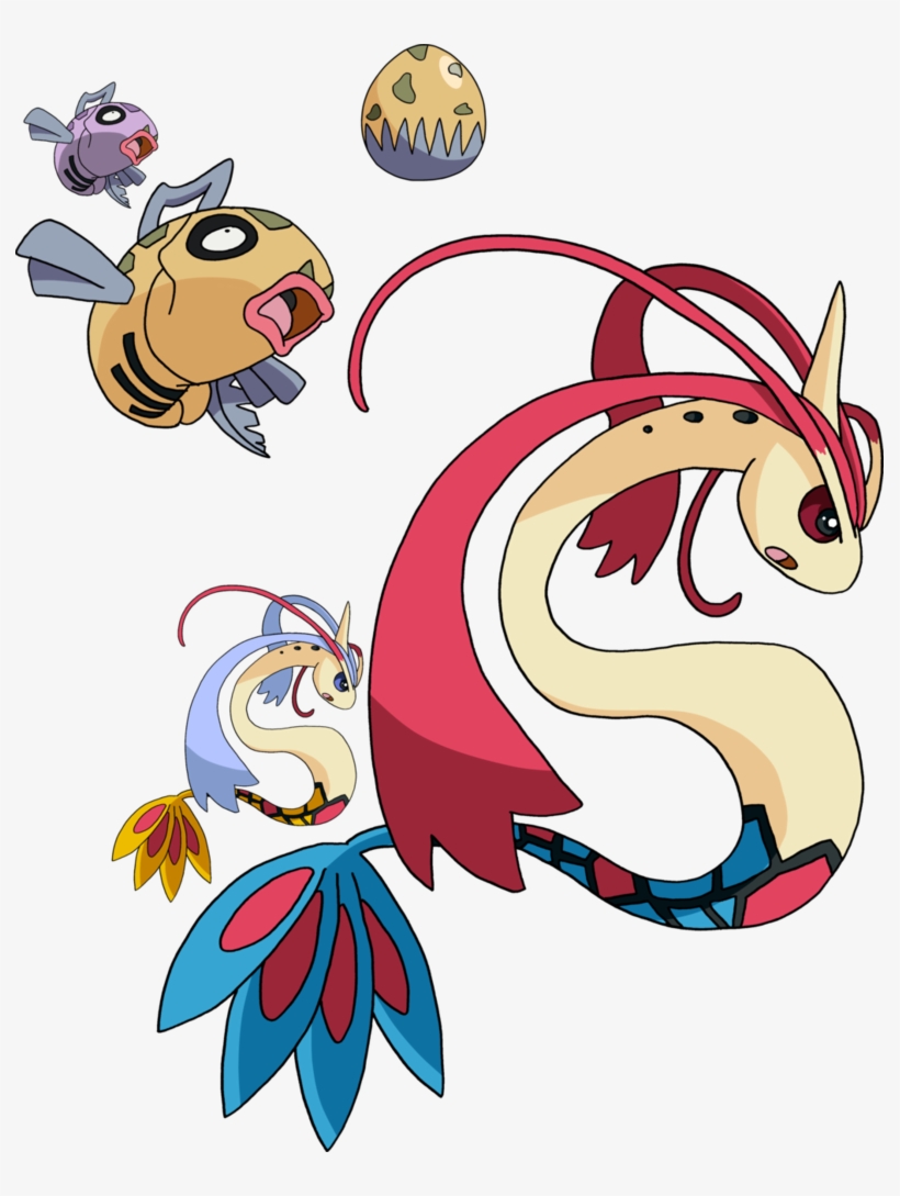 Pokémon Ruby And Sapphire Clip Art Cartoon Fictional - Feebas - Free ...