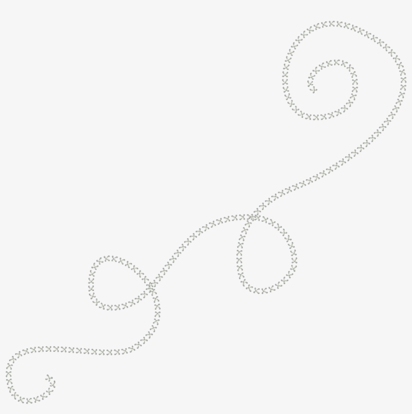 Cross Stitch Swirl For You - Chain - Free Transparent PNG Download - PNGkey