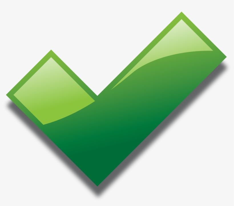 Svg Free Download Checkmark Transparent Modern - Small Green Check Mark ...
