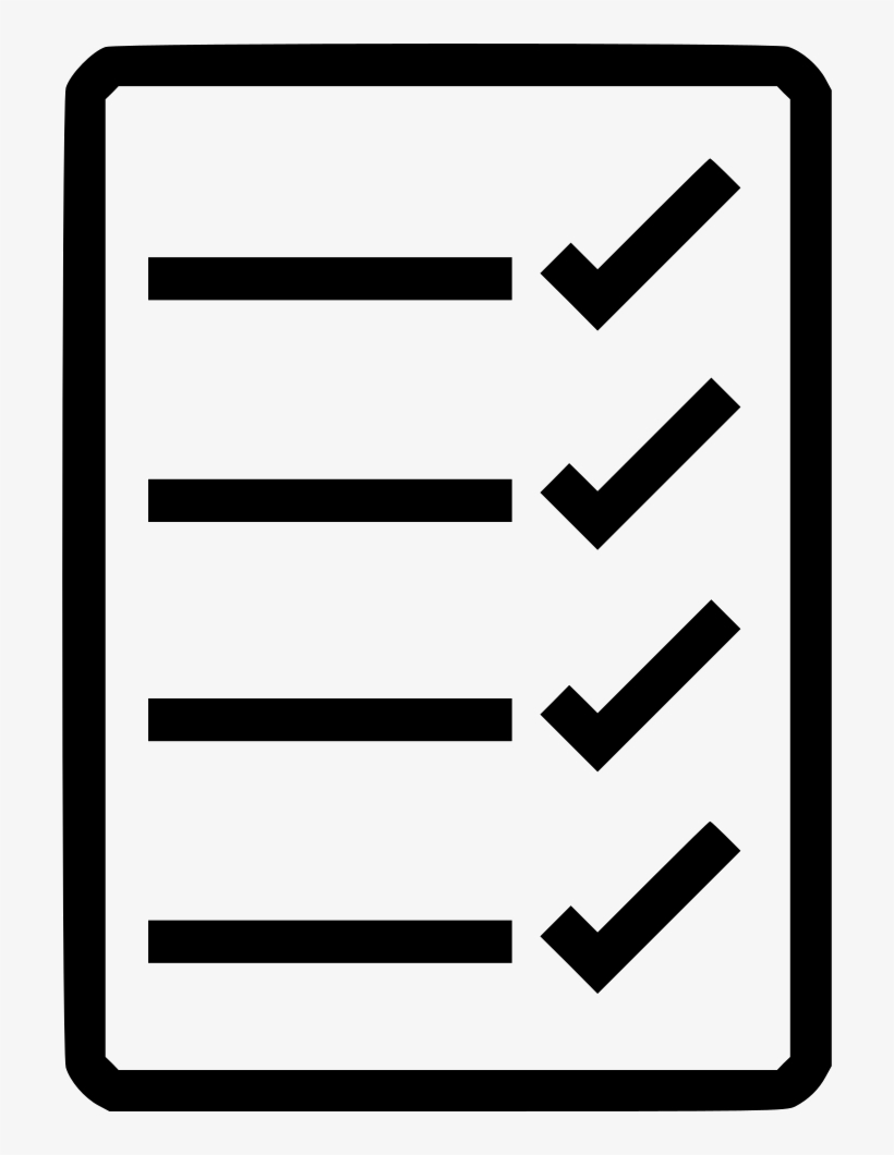 Png File Svg - Check List Icon Free - Free Transparent PNG Download ...