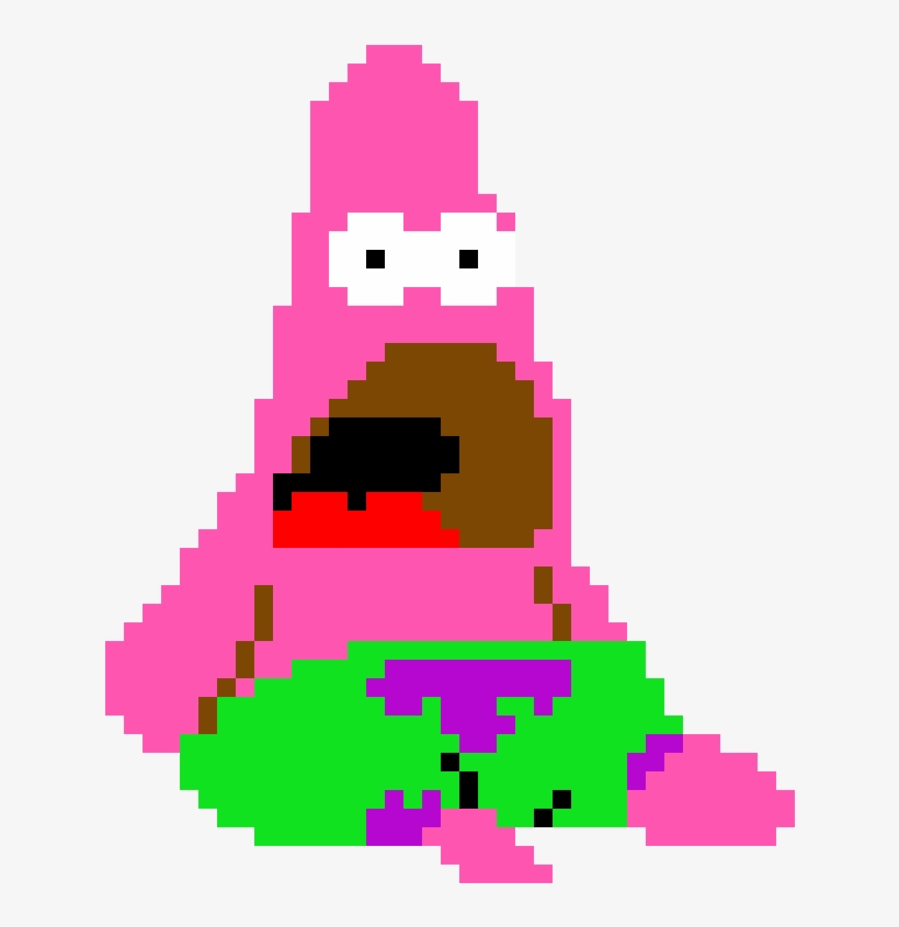 Shocked Patrick Transparent