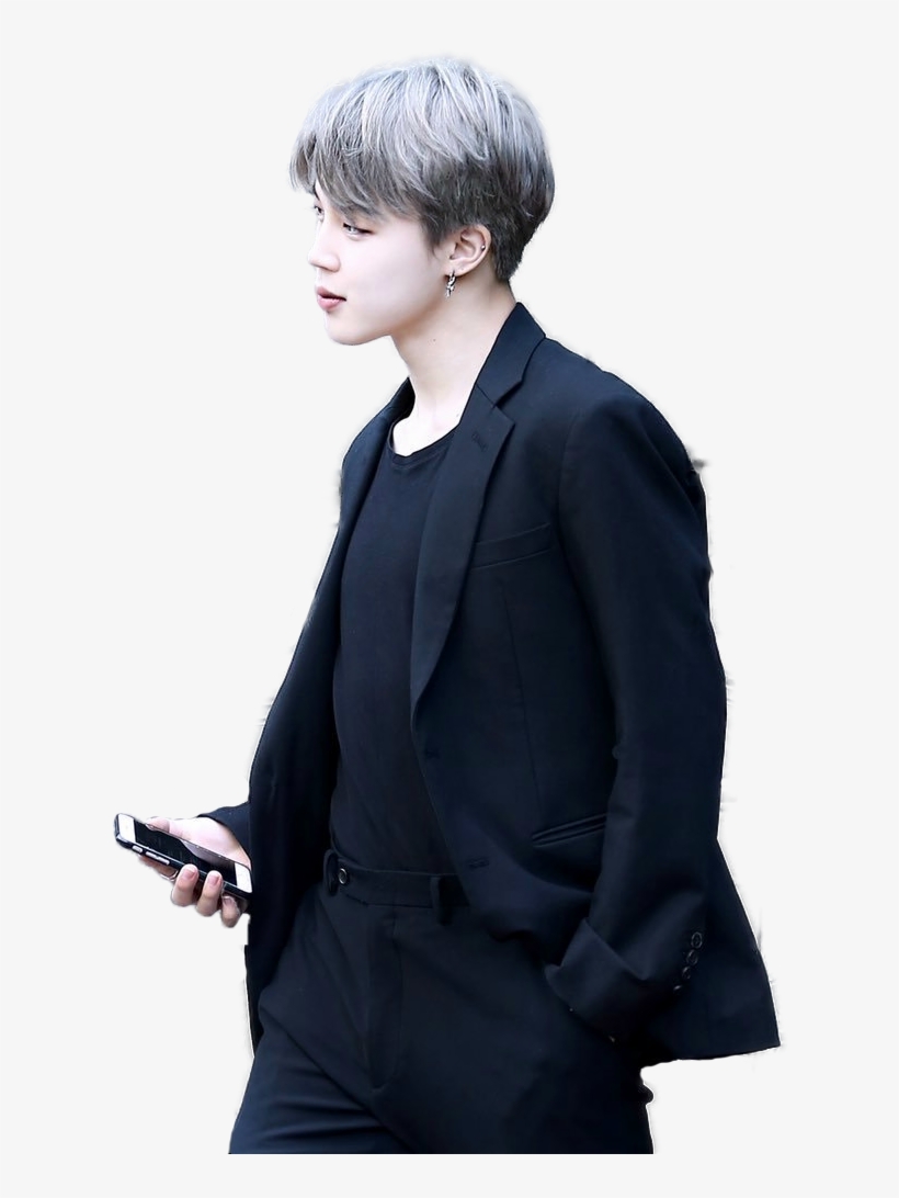 Bts Con Traje Blanco Jimin - Free Transparent PNG Download - PNGkey