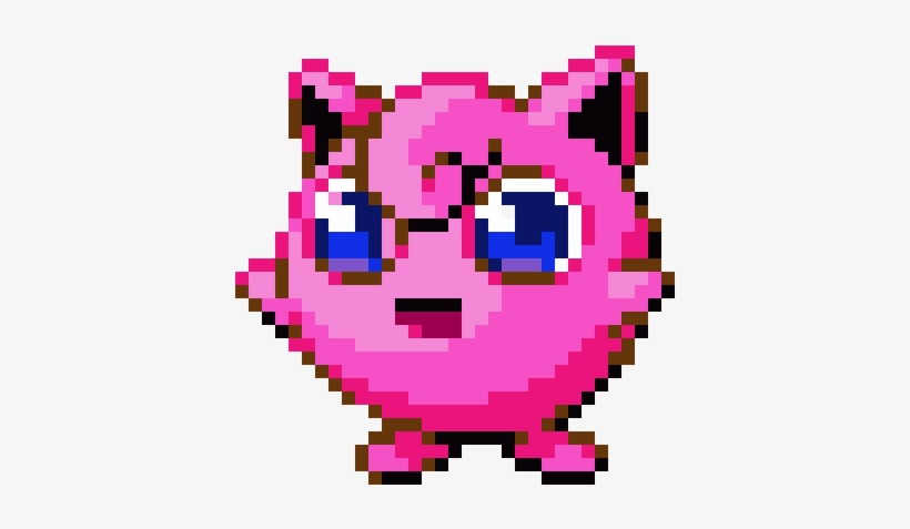 Jigglypuff - Jigglypuff Sprite - Free Transparent PNG Download - PNGkey