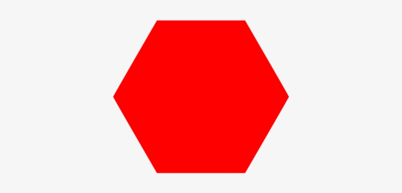 Hexagon - Red Hexagon Shape - Free Transparent PNG Download - PNGkey