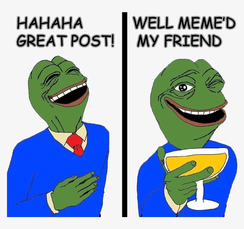 48733281 - >> - Pepe The Frog Winking - Free Transparent PNG Download ...