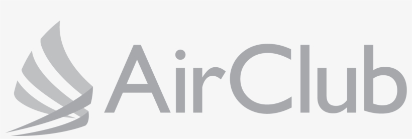 Airclub Logo Horizontal C0m0y0k40 - Airclub Logo - Free Transparent PNG ...